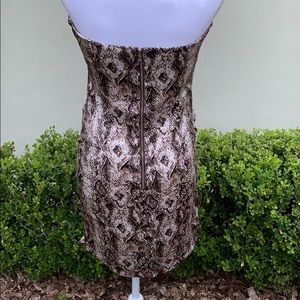 Ya Los Angeles | Dresses | Silky Snake Mini Dress | Poshmark